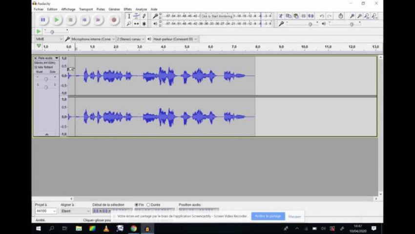 TUTO Comment enregistrer sa voix avec le logiciel Audacity (1 ...