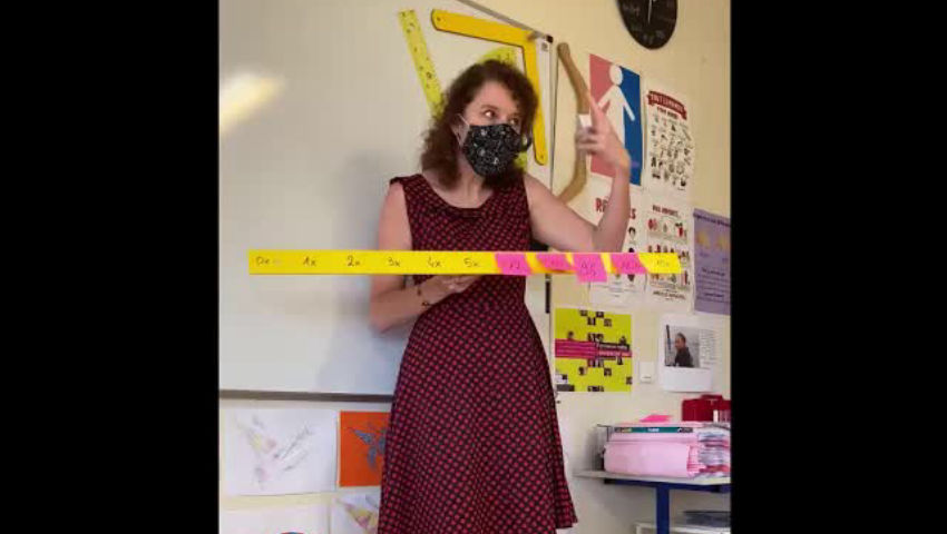 Mémorisation d'une table de multiplication grâce au number stick ...