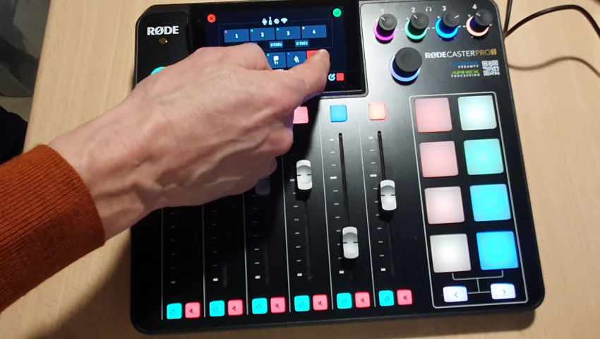WEBRADIO RodeCaster Pro 2 : premier démarrage - Numérique Éducatif