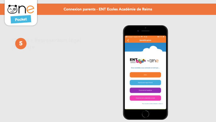 ONE Pocket - Connexion parents (Ac Reims) - Numérique Éducatif