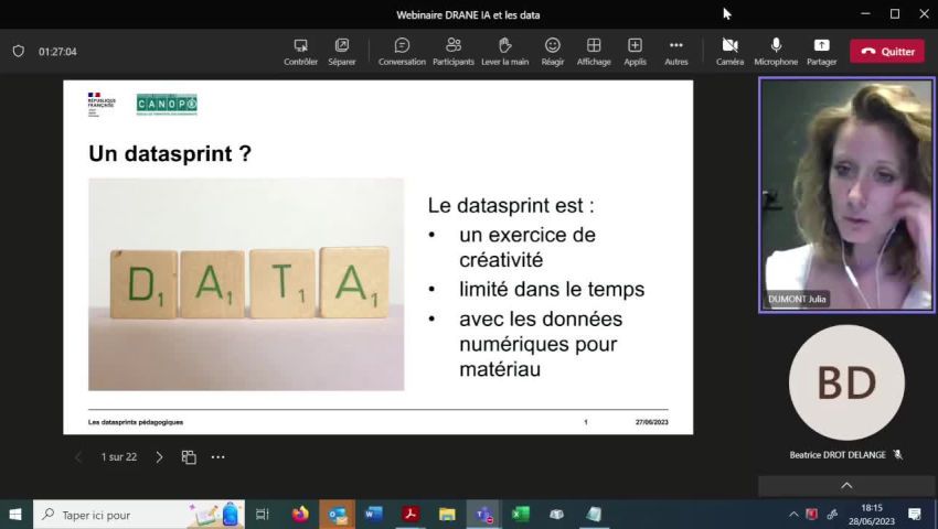Replay du webinaire : La littératie des données en éducation : lire ...