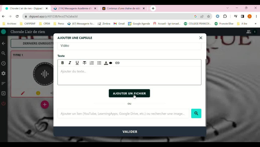 Tuto création de digipad - Numérique Éducatif