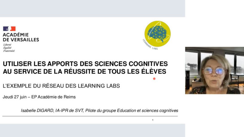 Isabelle Digard _ Utiliser les apport des sciences cognitives au service de la réussite de tous ...