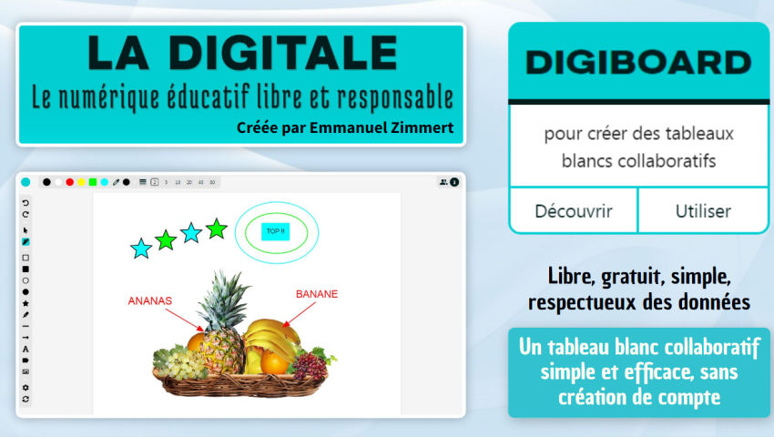 Tuto - Digiboard de LaDigitale.dev (tableau blanc collaboratif ...