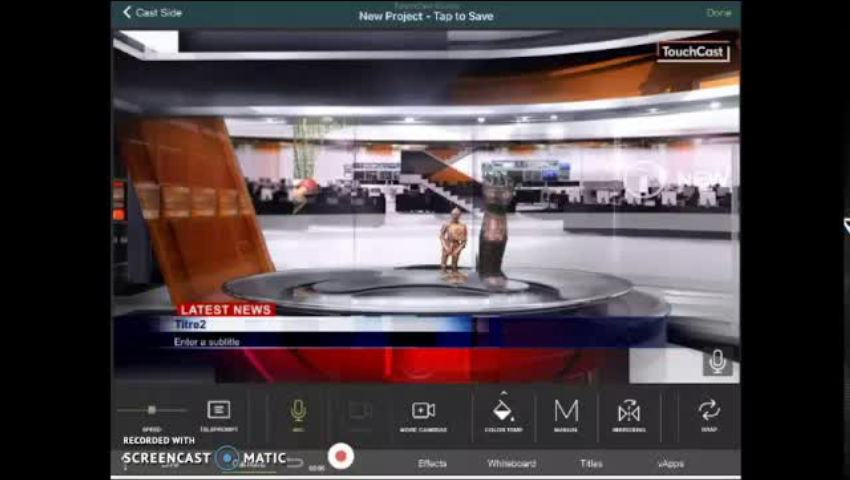 IOS11- TouchCast Le Studio Virtuel - Numérique Éducatif